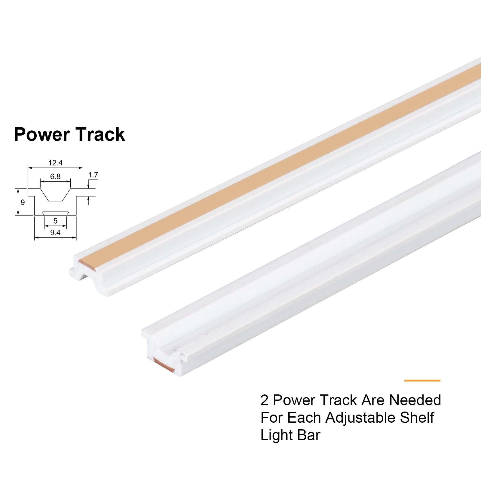 LED Wireless Adjustable Shelf Lighting System - Elumalight